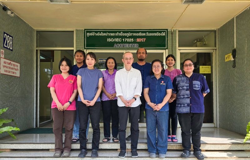 โครงการวิจัยร่วม “การศึกษาการระบาดและภาวะ carrier state ของโรคปากและ ...